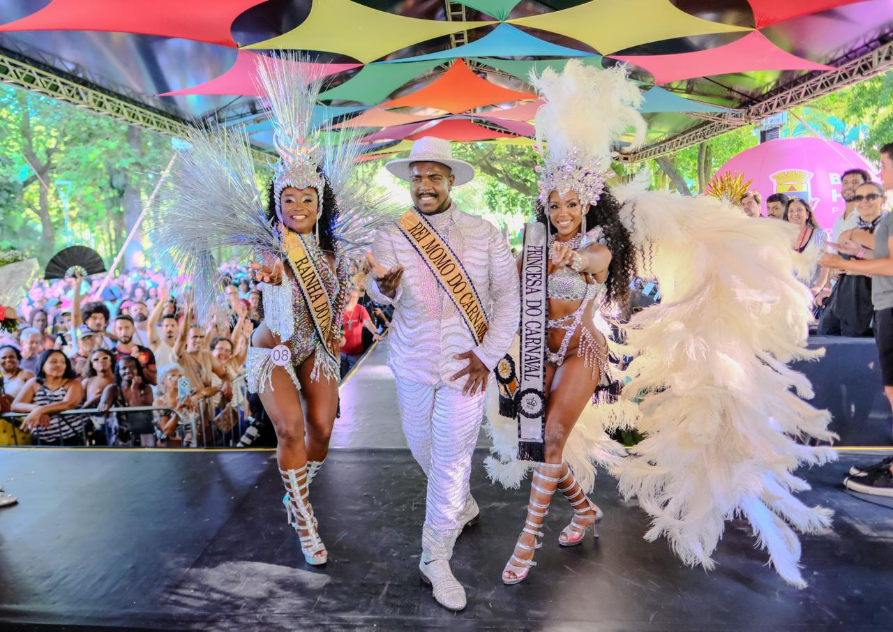 BH já tem Rei, Rainha e Princesa! Corte Real do Carnaval 2026 é eleita ...