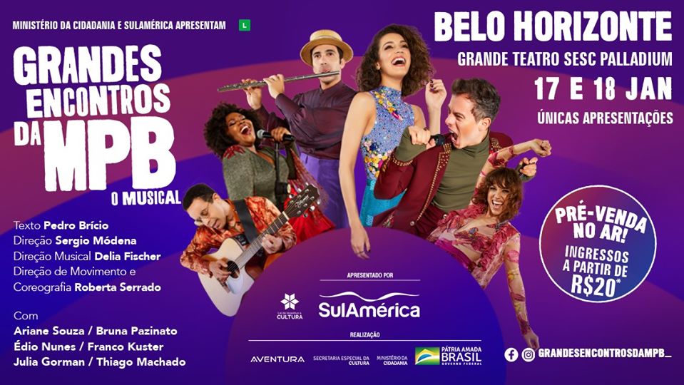 Grandes Encontros da MPB - O Musical | Portal Oficial de Belo Horizonte