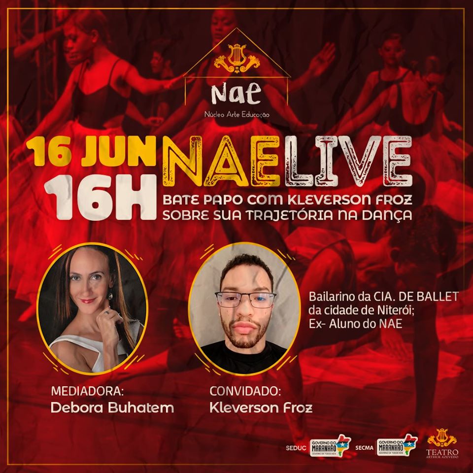 Live: Bate papo com Kleverson Froz sobre sua trajetória na dança - NAE ...
