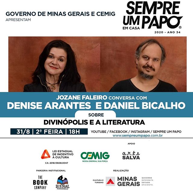 Denise Arantes e Daniel Bicalho no #Sempre Um Papo Em Casa | Portal ...