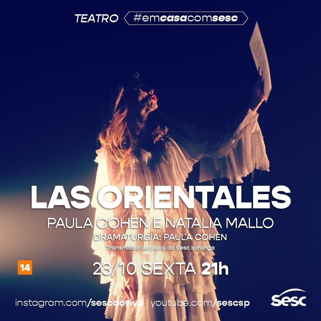 Live: Las Orientales com Paula Cohen e Natalia Mallo #EmCasaComSesc ...