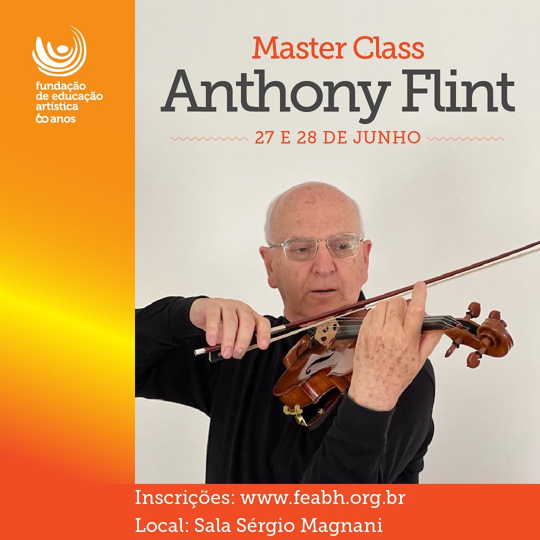 Masterclass: com Anthony Flint - FEA | Portal Oficial de Belo Horizonte