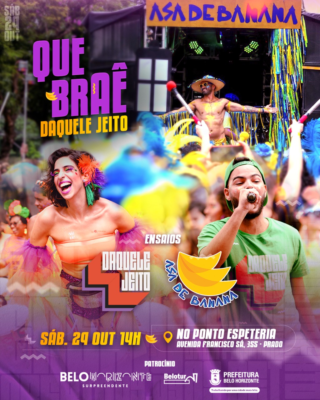 Ensaios - Bloco Daquele Jeito | Portal Oficial de Belo Horizonte