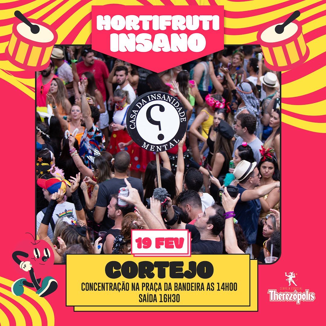 Ensaios: Bloco da Insanidade | Portal Oficial de Belo Horizonte