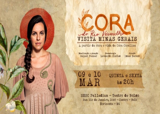 Peça: "Cora do Rio Vermelho” | Portal Oficial de Belo Horizonte