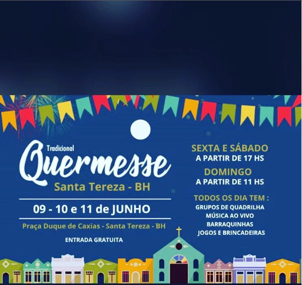 Tradicional Quermesse Santa Tereza | Portal Oficial de Belo Horizonte
