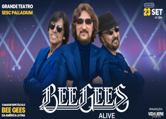 Show: Bee Gees Alive "Tributo ao Be Gees" | Portal Oficial de Belo ...