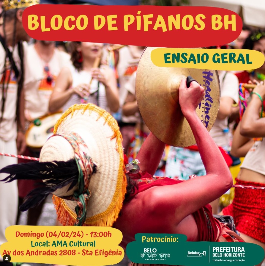 Ensaio: Bloco de Pífanos BH | Portal Oficial de Belo Horizonte