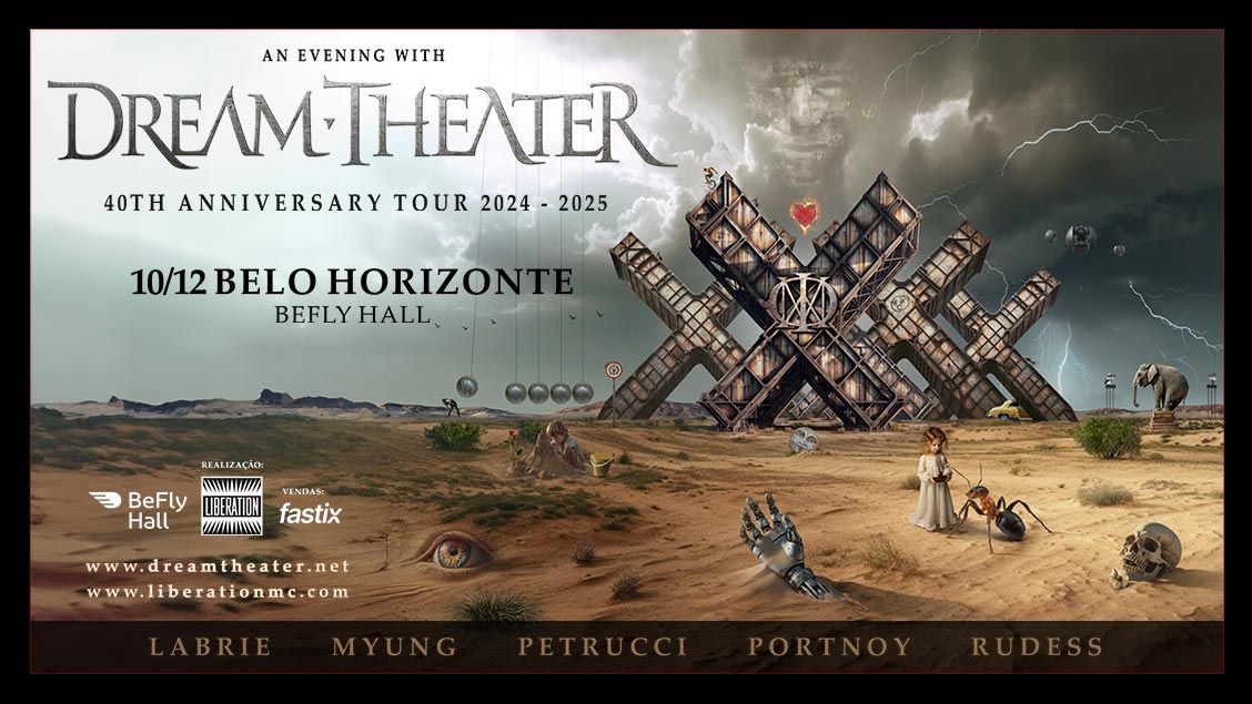 Show: Dream Theater "40th Anniversary Tour" | Portal Oficial de Belo ...