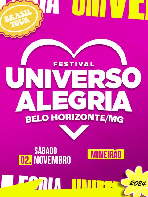 Festival: Universo Alegria | Portal Oficial de Belo Horizonte