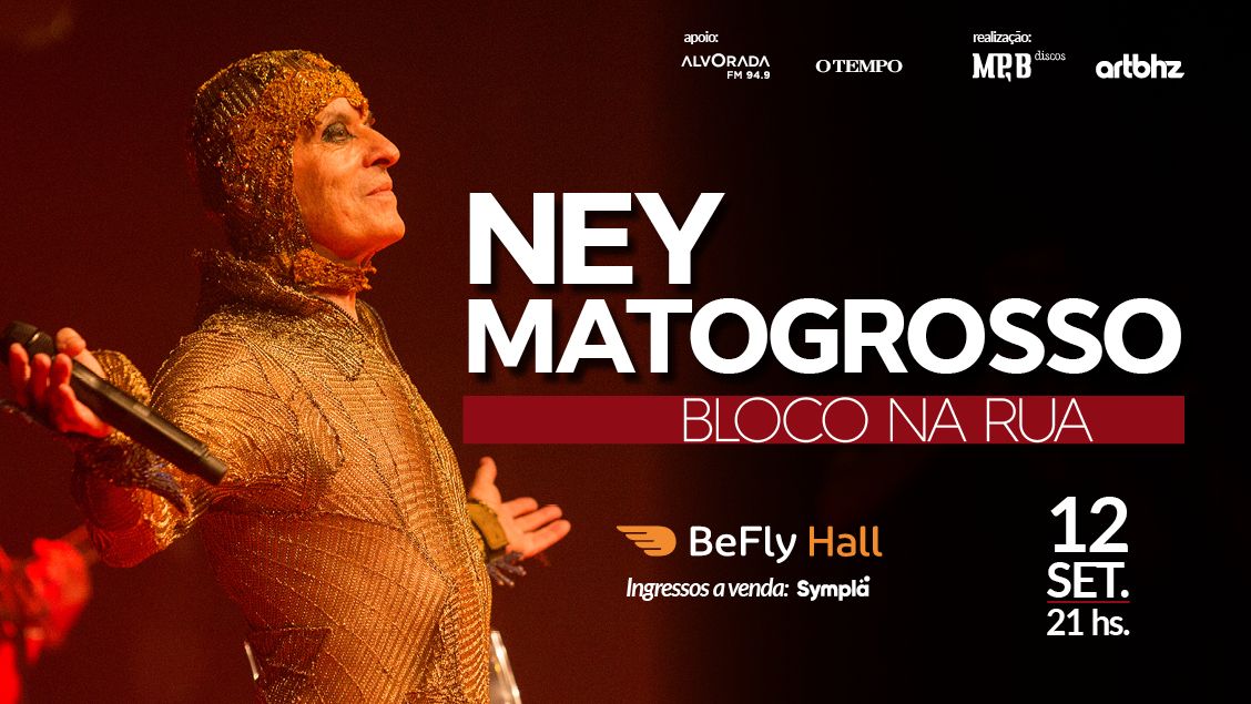 Show: Ney Matogrosso | Portal Oficial de Belo Horizonte