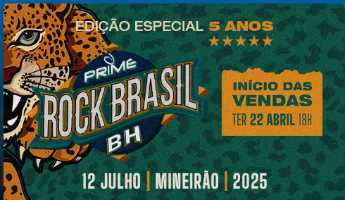 Festival Prime Rock Brasil 2025 | Portal Oficial de Belo Horizonte