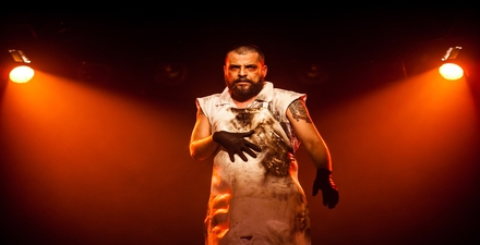 Espetáculo: "Homem-Bomba" com Luiz Arthur | Portal Oficial de Belo ...