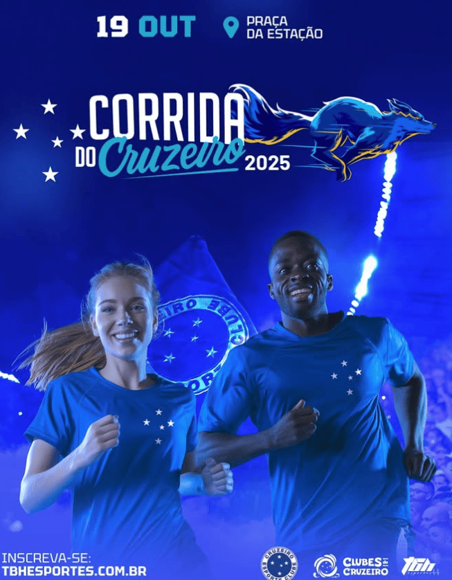 Corrida do Cruzeiro 2025 | Portal Oficial de Belo Horizonte