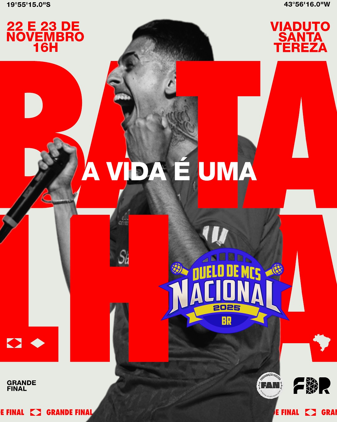 Duelo de MCs Nacional - A Vida é uma Batalha | Portal Oficial de Belo Horizonte