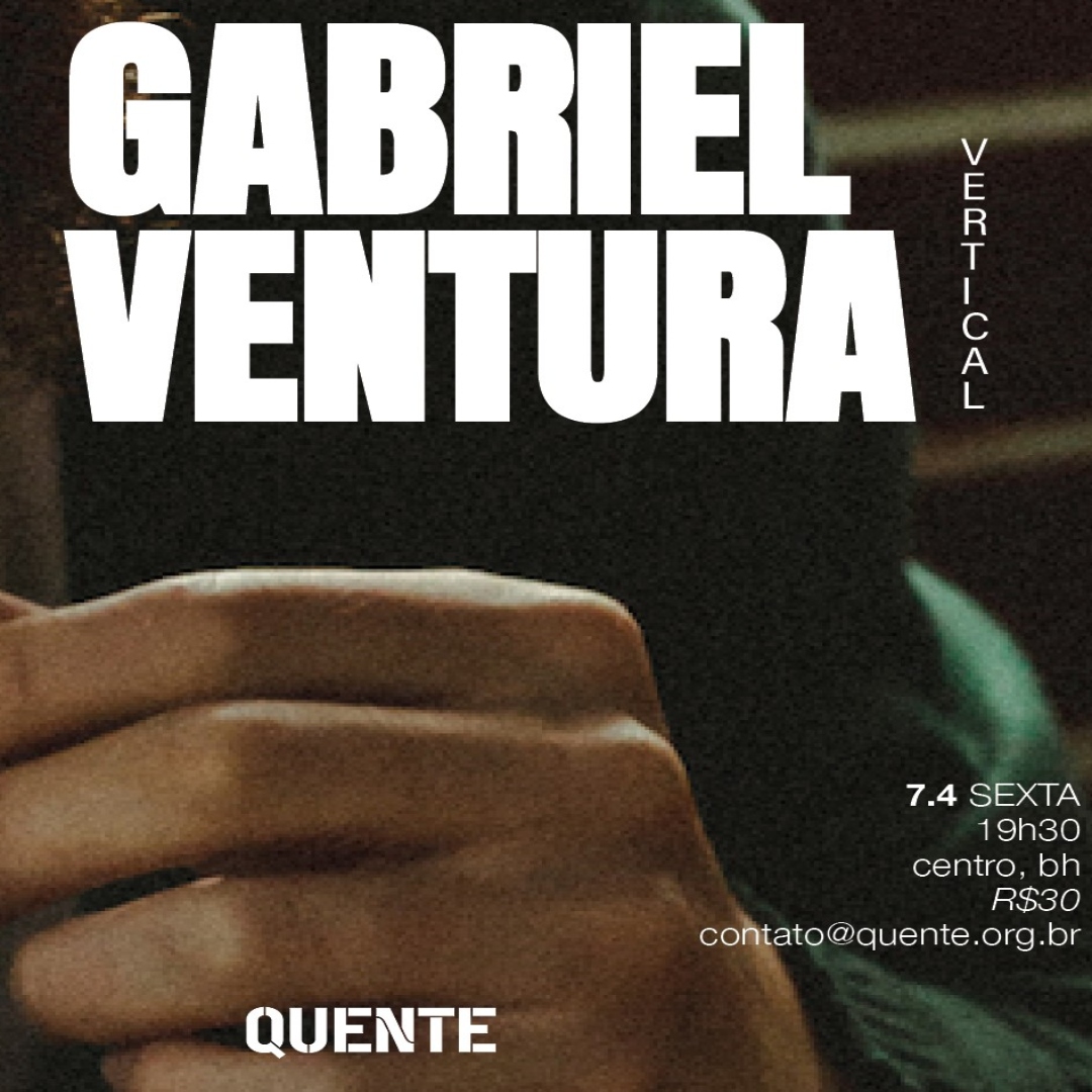 Show "Gabriel Ventura" - Vertical | Portal Oficial de Belo Horizonte